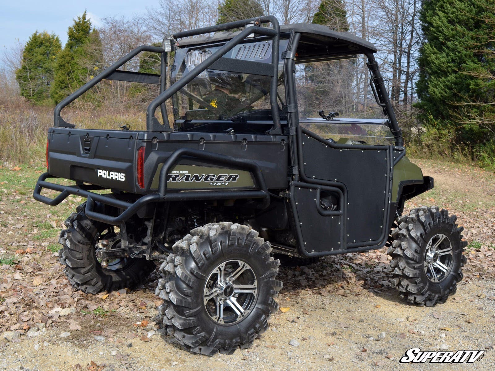 Polaris Ranger XP 1000 Rear Extreme Bumper With Side Bed Guards - DTF ...