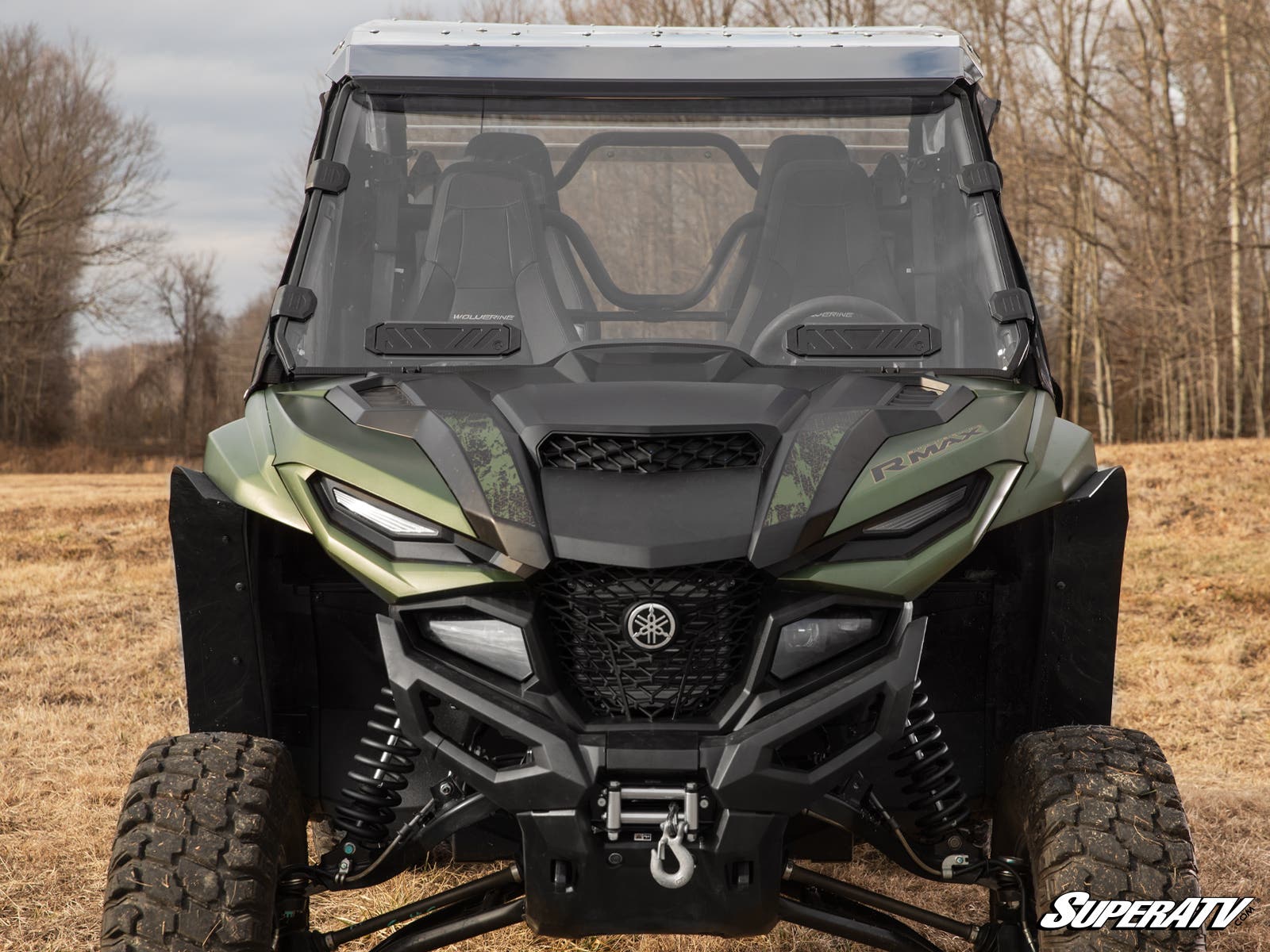 Yamaha Wolverine RMAX Vented Full Windshield - DTF Powersports