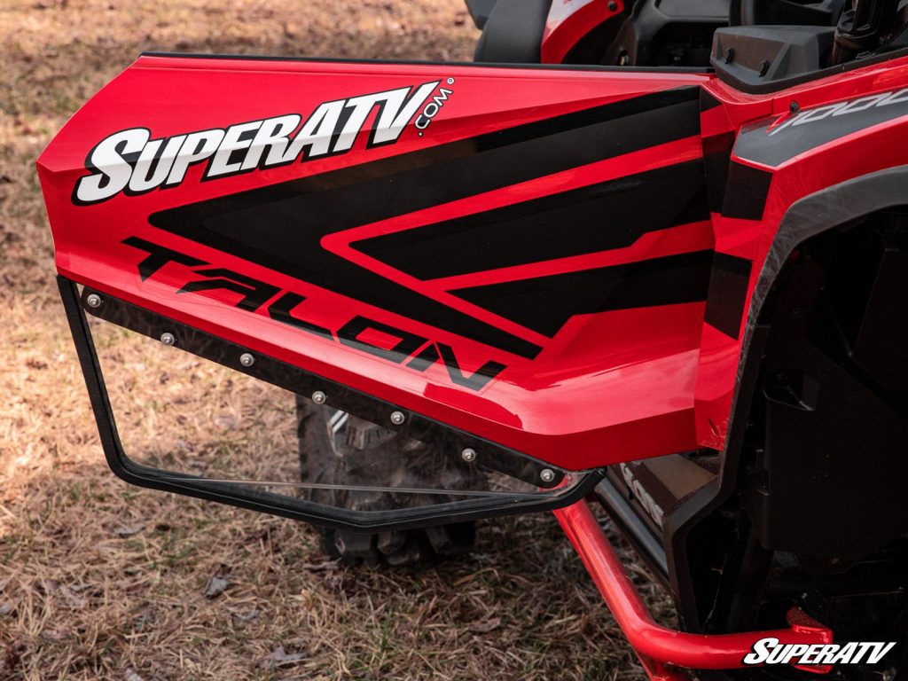 Honda Talon 1000 Clear Lower Doors - DTF Powersports