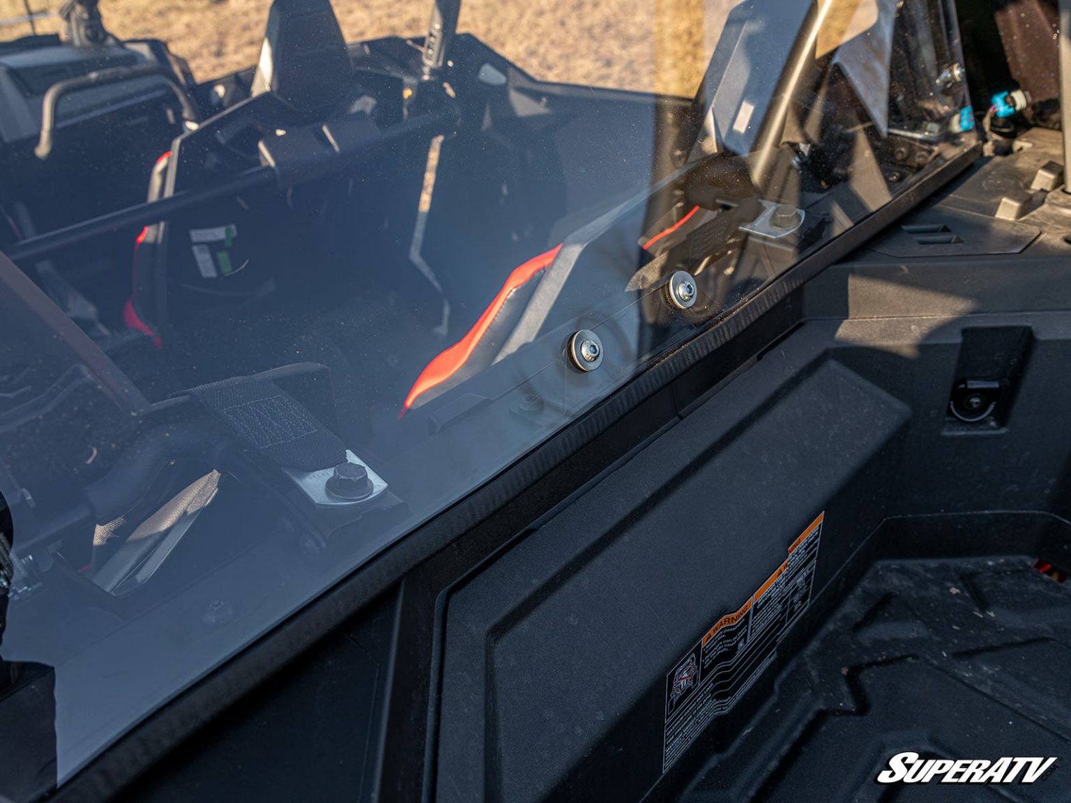 Polaris RZR Pro R Rear Windshield - DTF Powersports