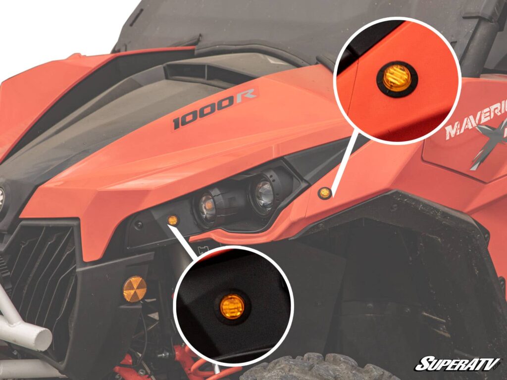 Can-Am Maverick Deluxe Plug & Play Turn Signal Kit - DTF Powersports